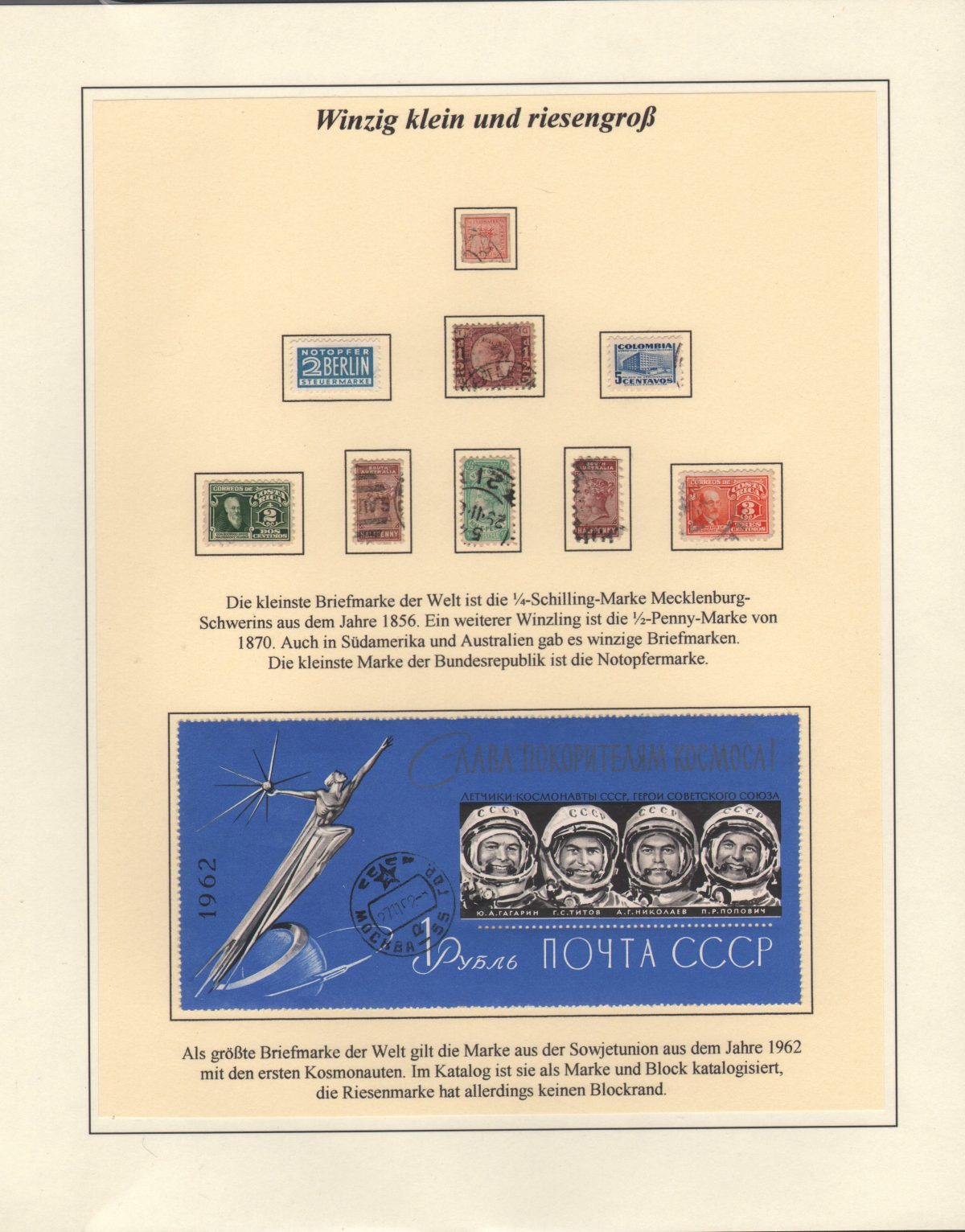 Verrückte Briefmarken - Briefmarkenfreunde Leer e.V.